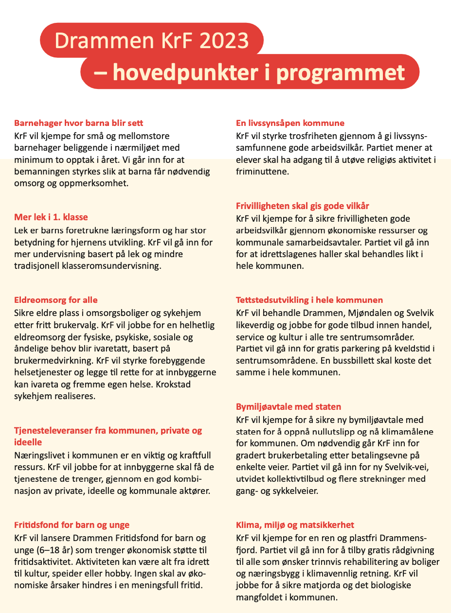 Honnørpris til alle - Kristelig Folkeparti